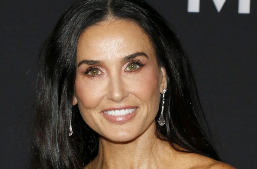 «Demi Moore, 61 ans, paraît plus jeune que ses filles !»😱(Photos)