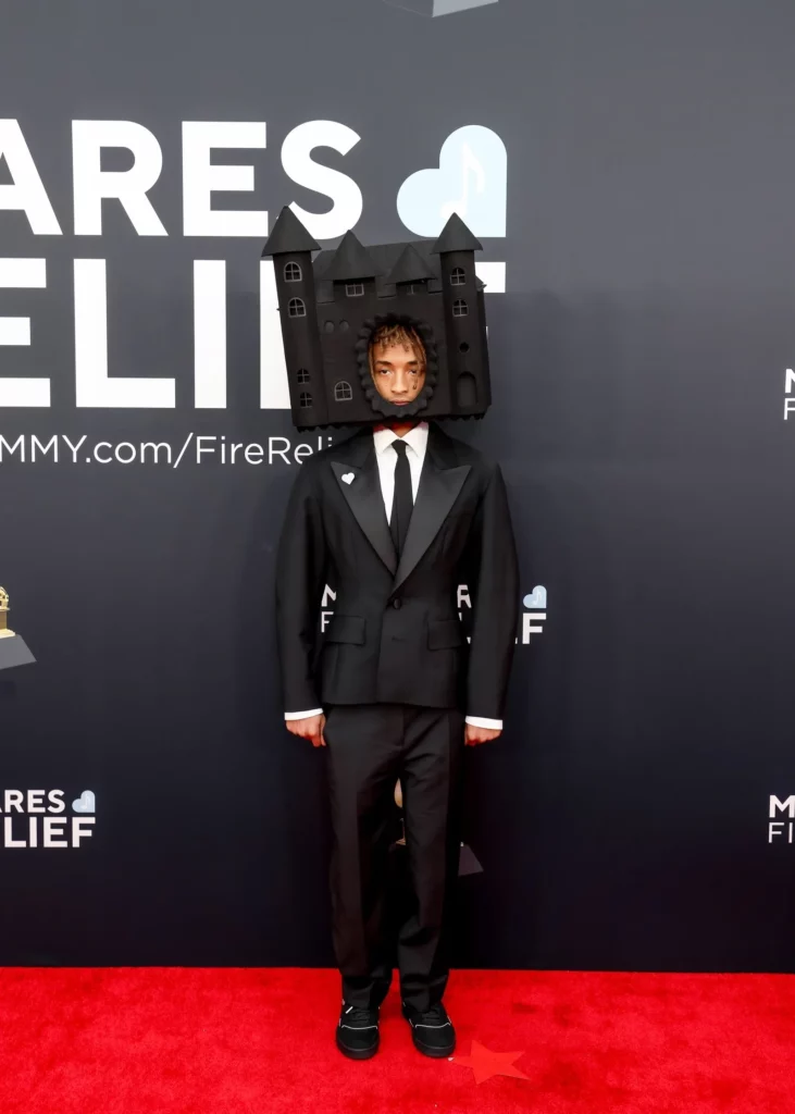 Jaden, le fils de Will Smith, âgé de 26 ans, arrive à la cérémonie de ...