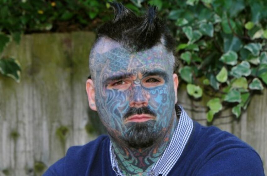 Nommé l’homme le plus tatoué de Grande-Bretagne, à quoi ressemblait-il ...
